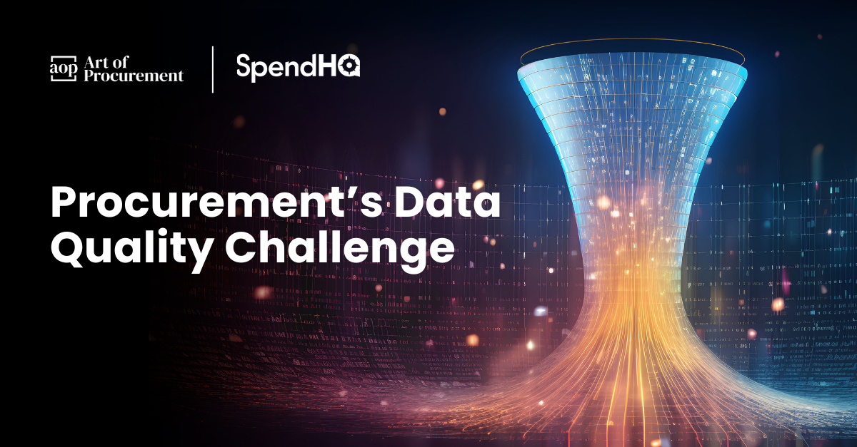 Free whitepaper: Procurement’s Data Quality Challenge